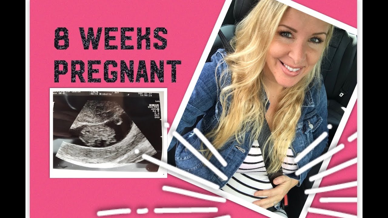8 weeks pregnant 🤰🏼 - YouTube