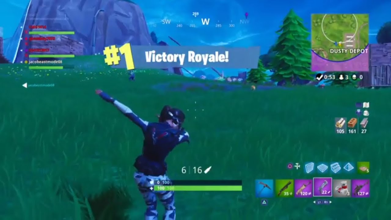Fortnight Win - YouTube