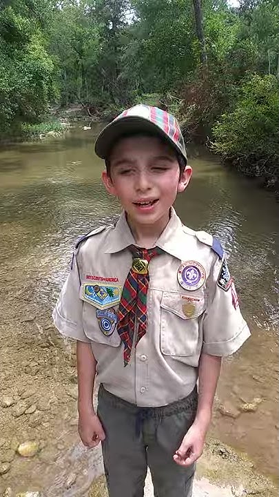 Practicing outdoor code and leave no trace principles - YouTube