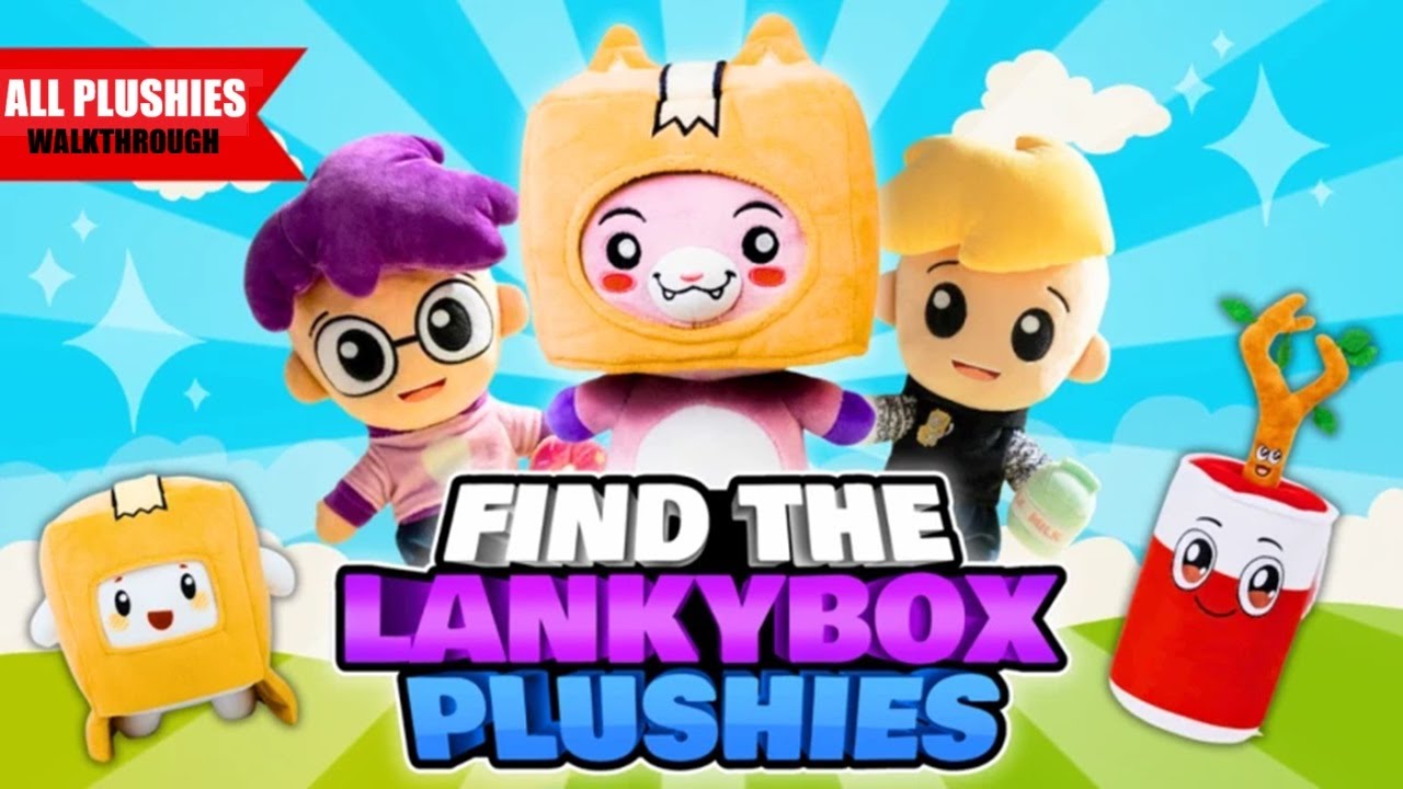 Find The LankyBox Plushies - How to get all Plushies (Roblox) - YouTube