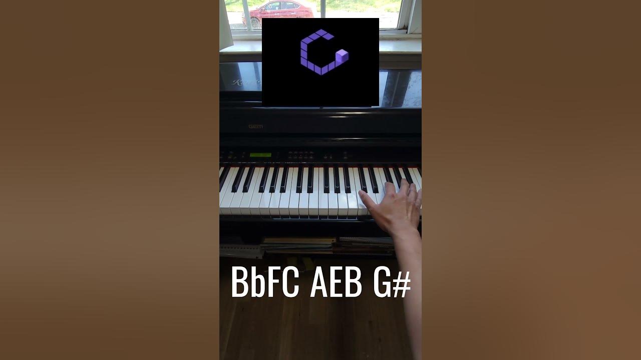 Nintendo Gamecube (NGC) Startup Sound (Slower) 🎹 Piano Tutorial - YouTube