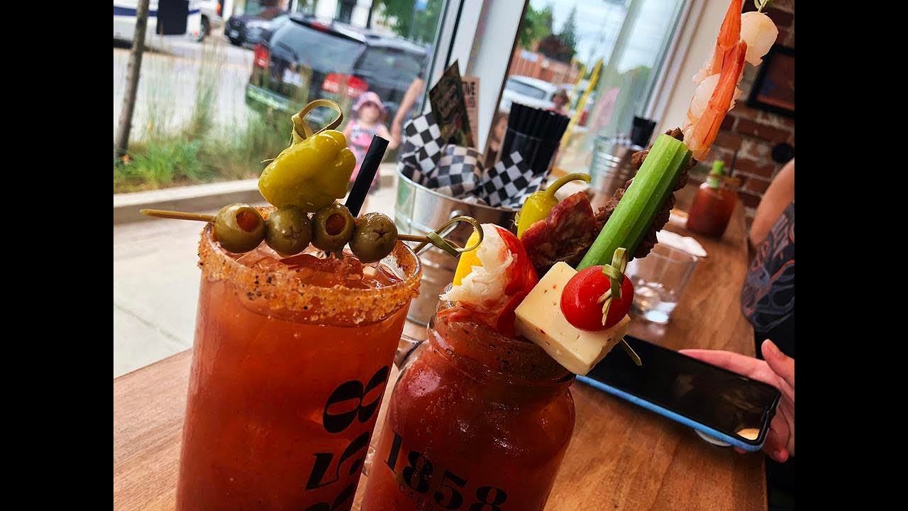 1858 Caesar Bar (build your own Caesar) #Gallivanting | Chris DeLaRosa ...