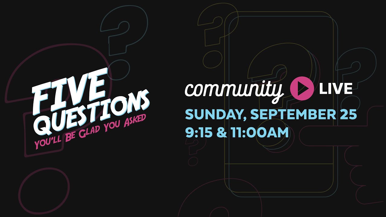 Community Church Live | September 25 2022 - YouTube