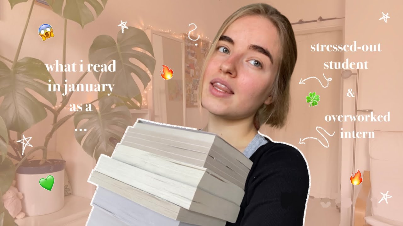 what i read in january as a stressed out student & overworked intern ...