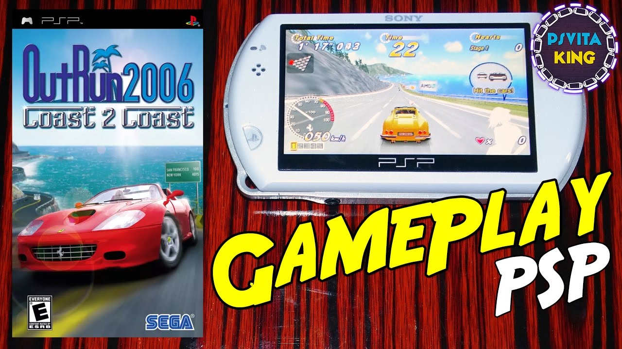 OutRun 2006: Coast 2 Coast PSP/PSP Go GamePlay [4K/60P] - YouTube