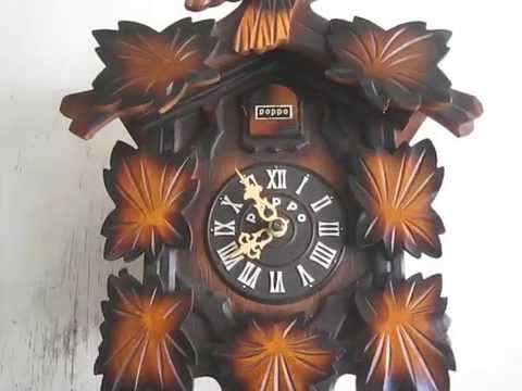TOKO ANTIEK RETRO: SINGING BIRDY VINTAGE ANTIQUE " POPPO CLOCK JAPAN ...