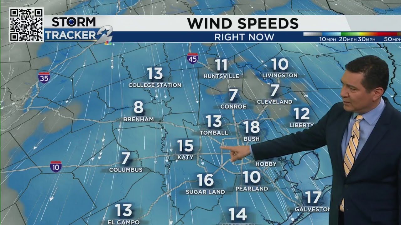 Another windy day in Houston? - YouTube