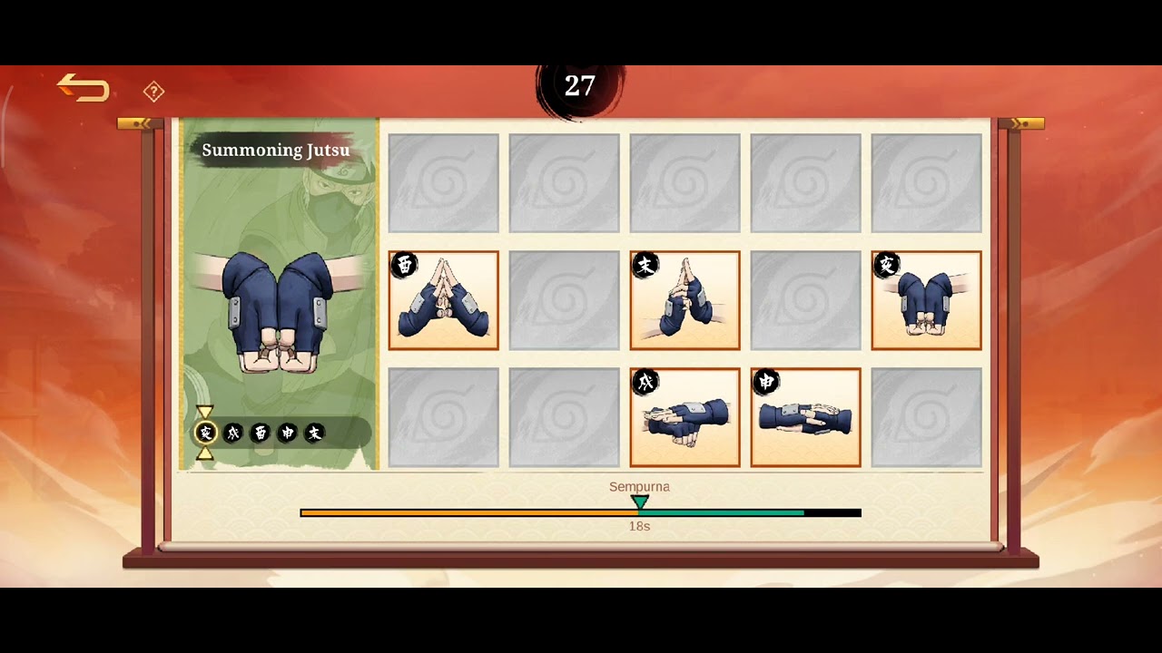Misi Pelatihan Ninjutsu #mlbb x Naruto #hari pertama - YouTube