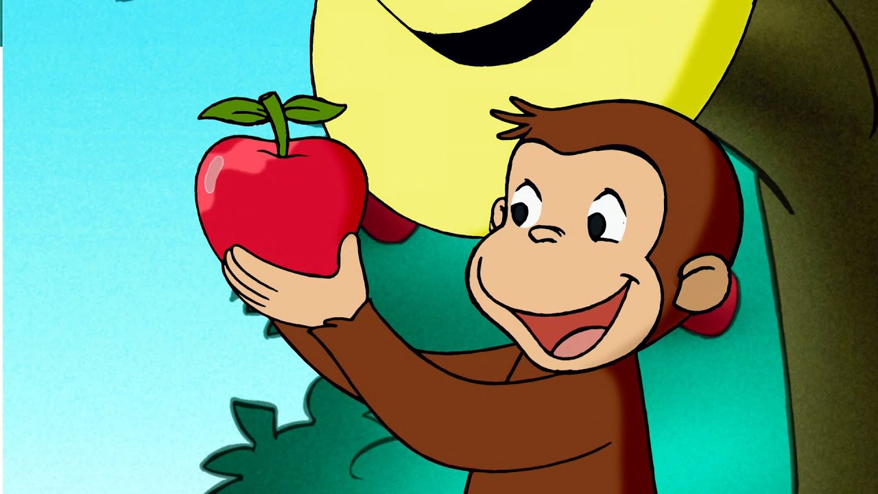 La mela perfetta di George! 🐵 Curioso Come George 🐵 Cartoni per Bambini ...