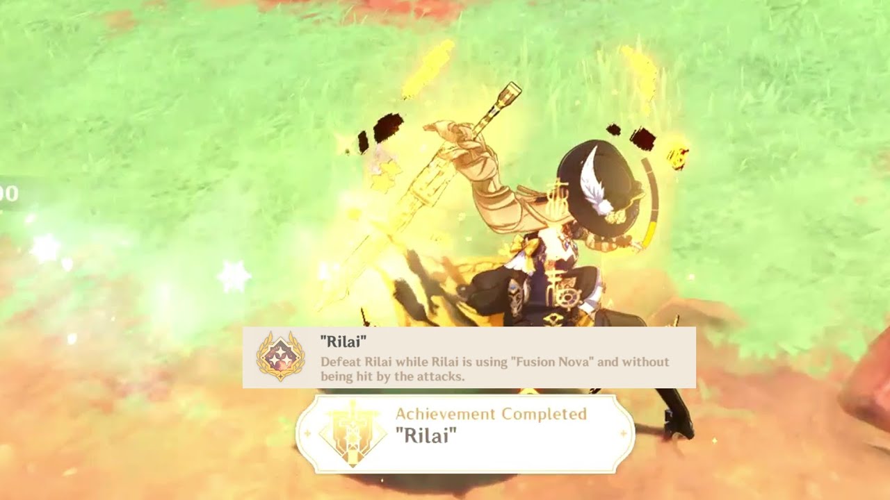 Rilai Achievement *Complete 3 stars - LOW DMG* || Genshin Impact ...
