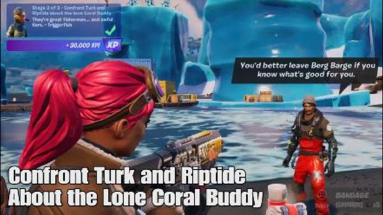 Confront Turk and Riptide About the Lone Coral Buddy - Stage 2 of 3 ...