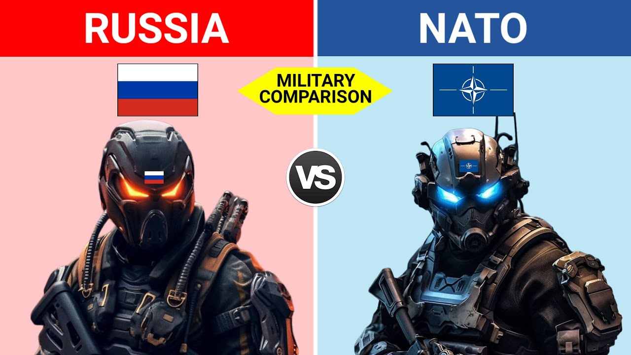 Russia vs NATO MIlitary Power Comparison 2023 / Army Comparison - YouTube
