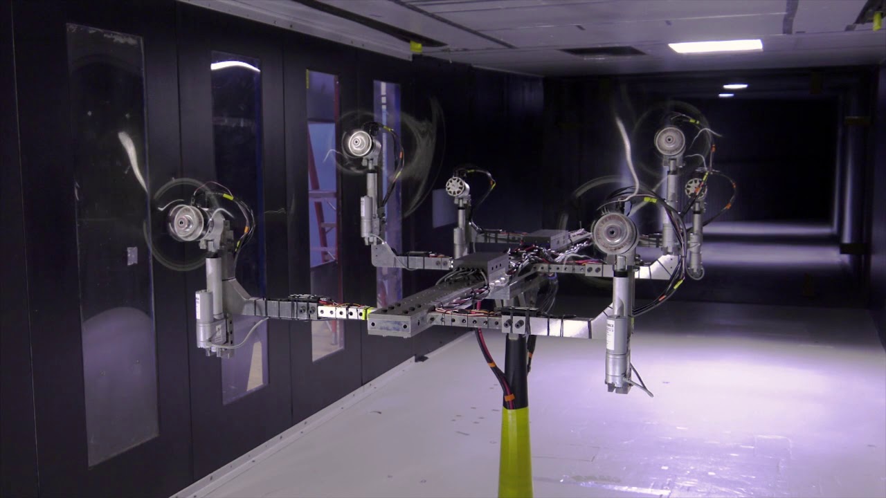 NASA Multi-rotor Test Bed - YouTube
