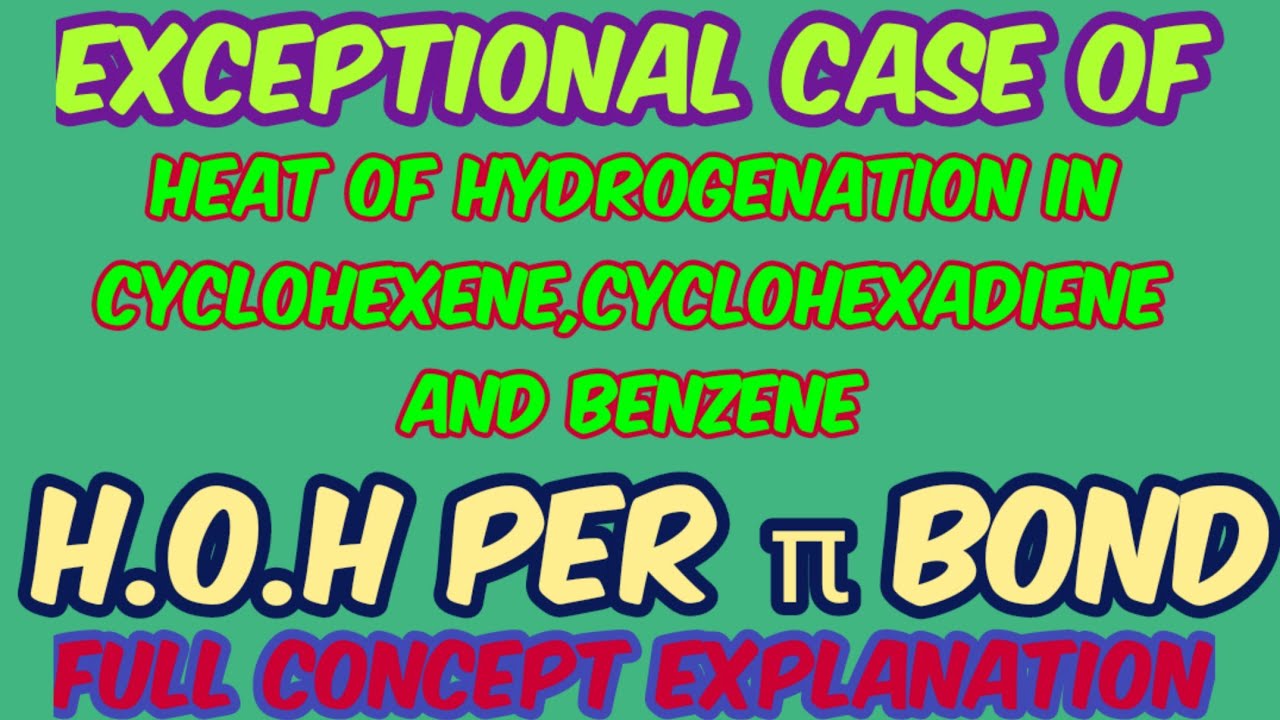 EXCEPTIONAL CASE OF HOH IN CYCLOHEXENE, CYCLOHEXADIENE AND BENZENE /HOH ...
