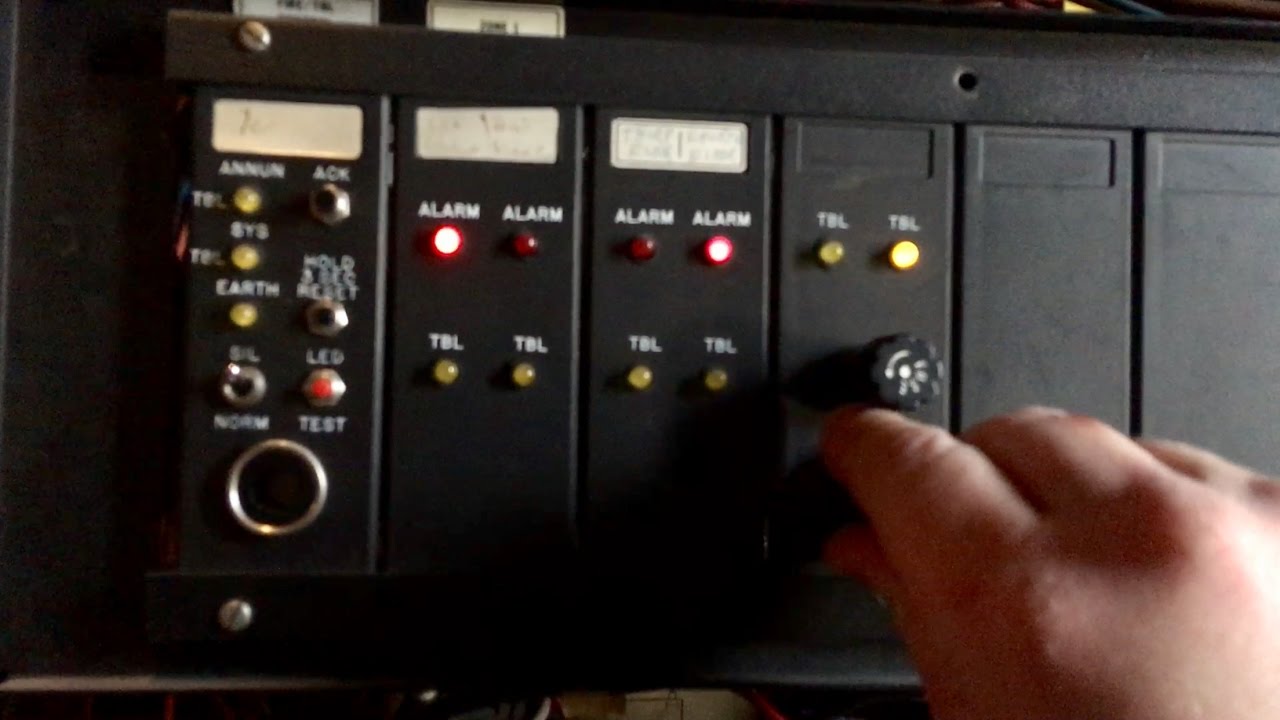 Simplex 2001-8032 Panel Demo - YouTube