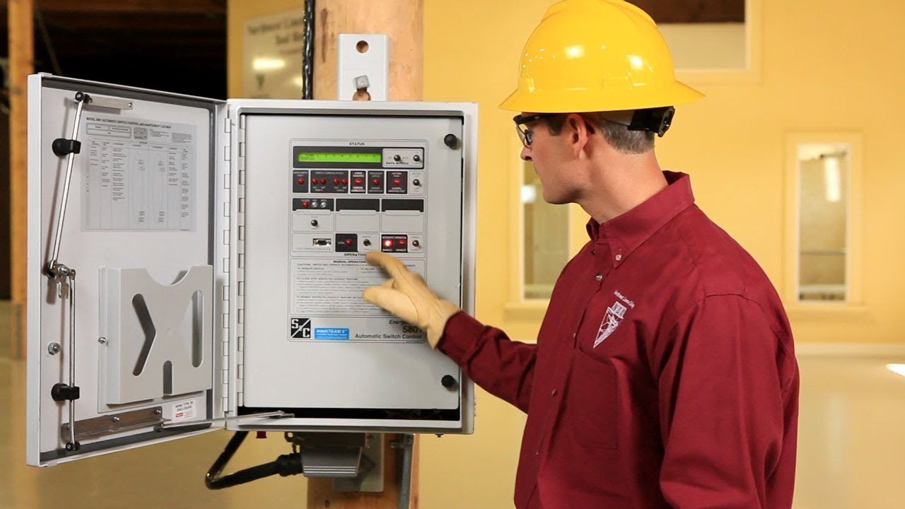 Gang Operated Switch Operation - YouTube