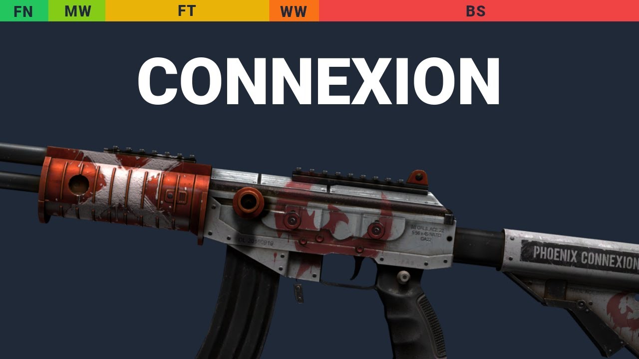 Galil AR Connexion - Skin Float And Wear Preview - YouTube
