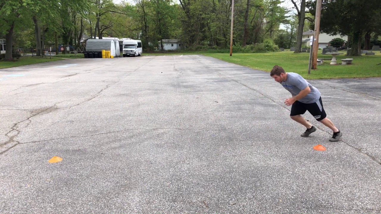 Forward Backward Change of Direction Drill - YouTube