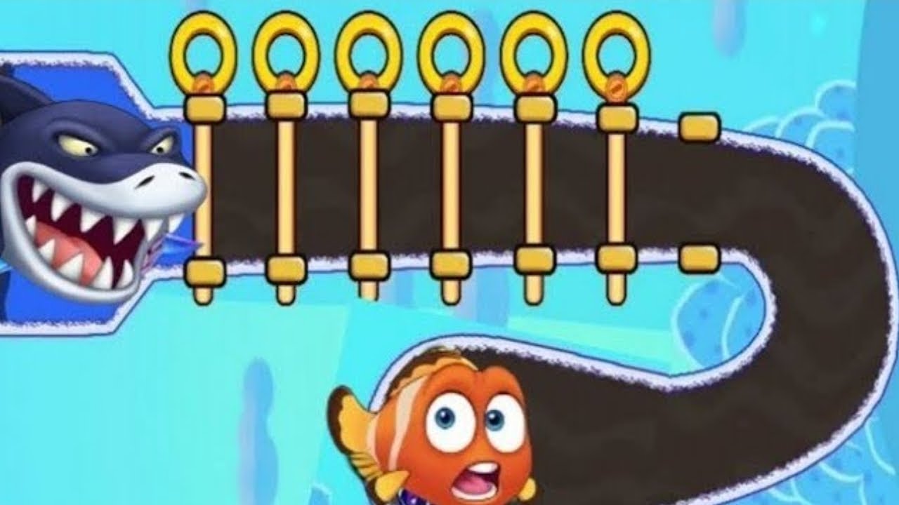 Save the fish||6001-6024 hard level puzzle game play (android.ios)# ...