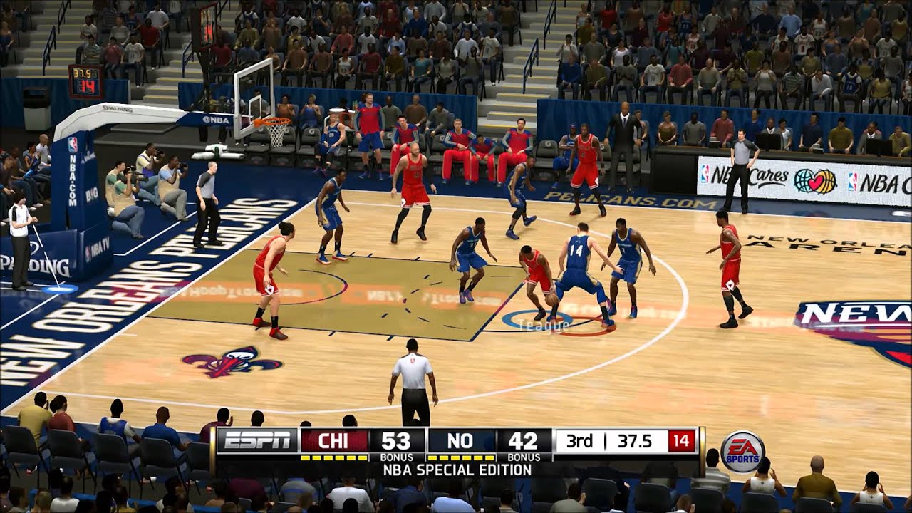 NBA Live 14 Gather Moves - YouTube