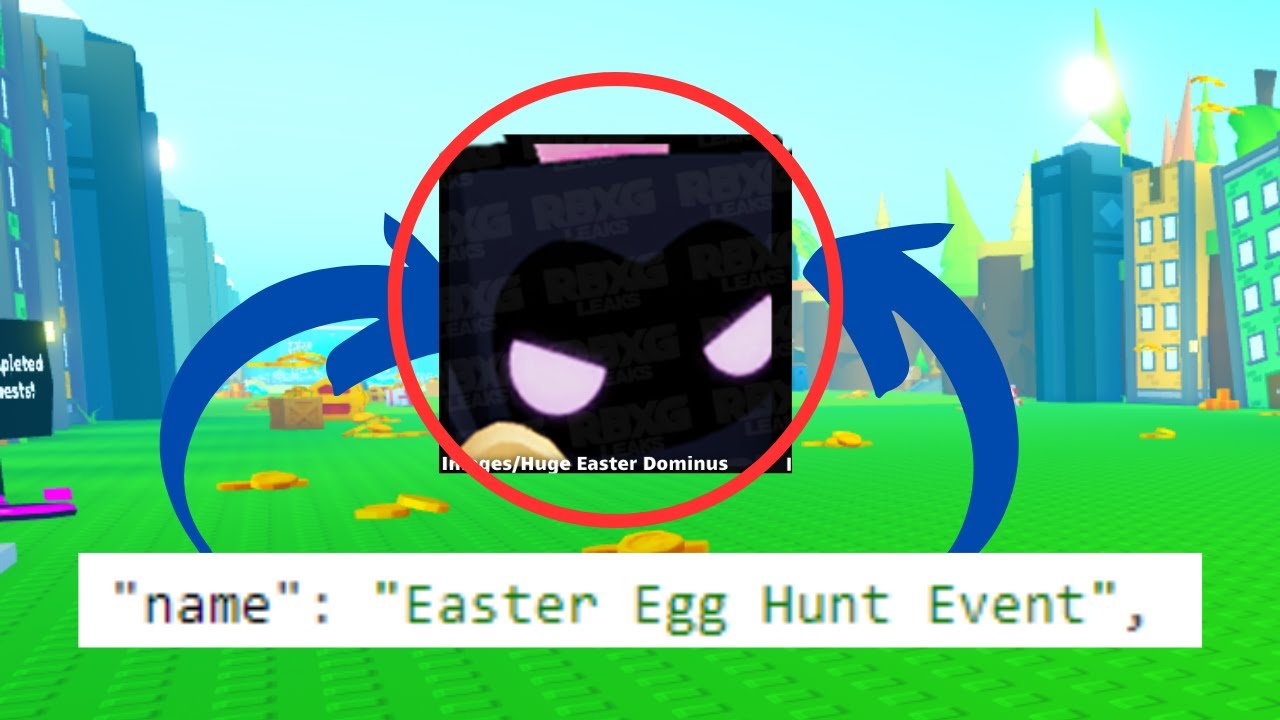 Easter Update easter egg hunt Pet simulator X roblox! - YouTube