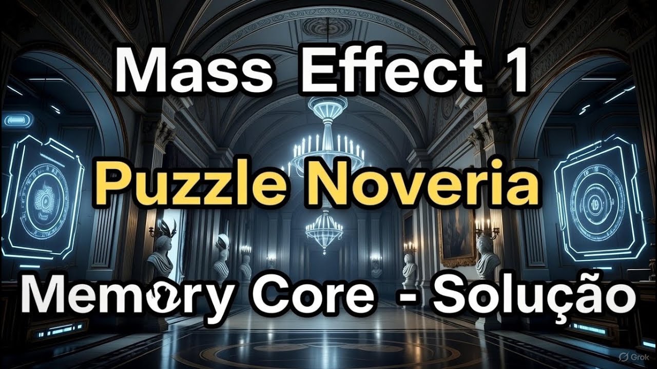 Mass Effect 1 | Puzzle Noveria Memory Core - Solução - YouTube