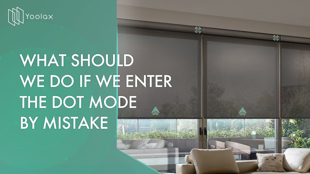 what should we do if we enter the dot mode by mistake - YouTube