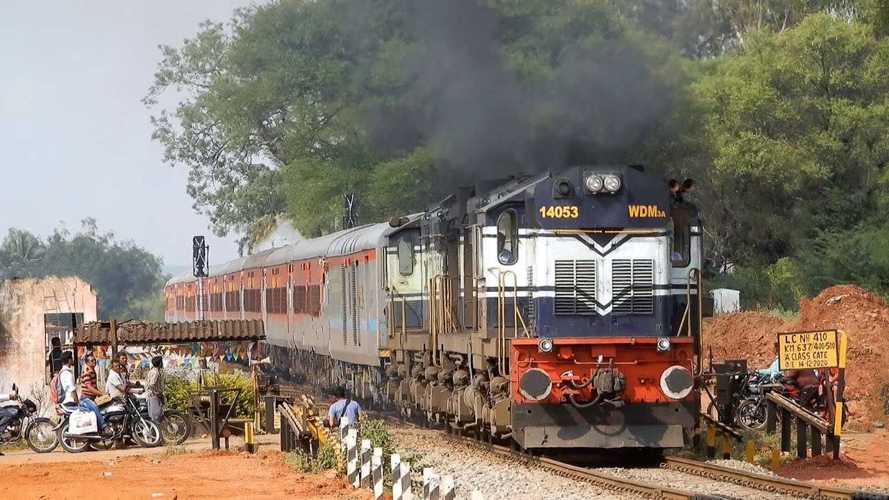 [4K]: 23 in 1 Hi-Speed Diesel powered Trains: SWR Pure Diesel Paradise ...