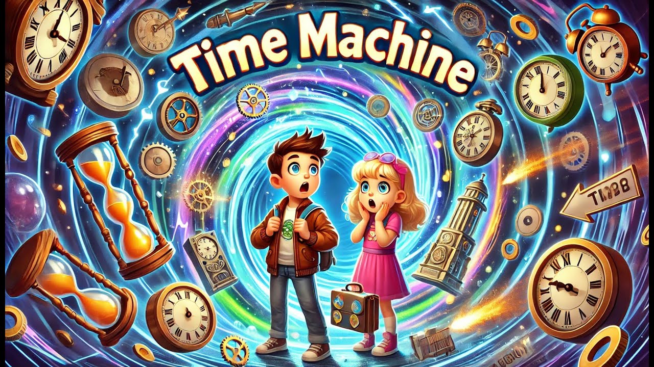 "समय की भूलभुलैया" |The time Machine |Kids Stories |Bedtime Stories ...