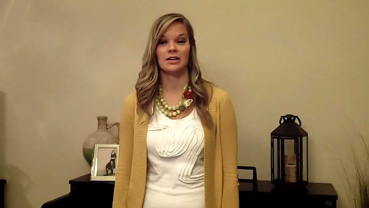 Audition - Marissa Morris covering "The Prayer" - YouTube