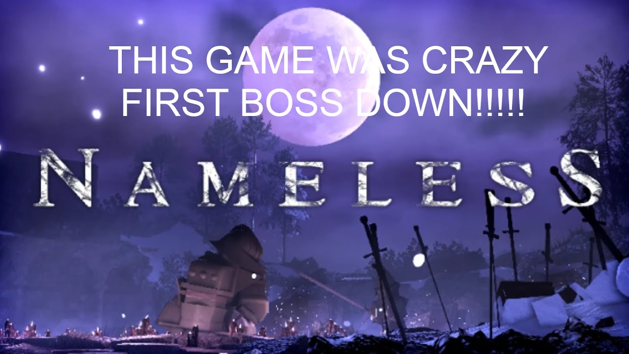 New Roblox Dark souls Game FIRST BOSS DOWN (Nameless souls Demo) - YouTube