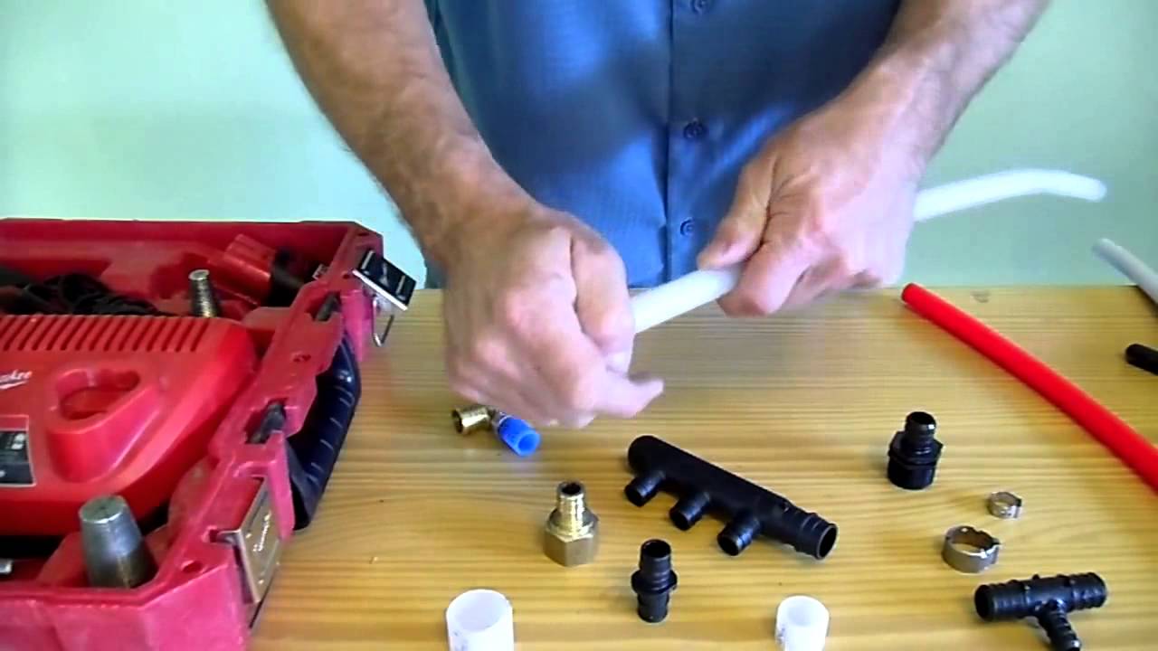 Part 2 of Pex tools and fittings - YouTube