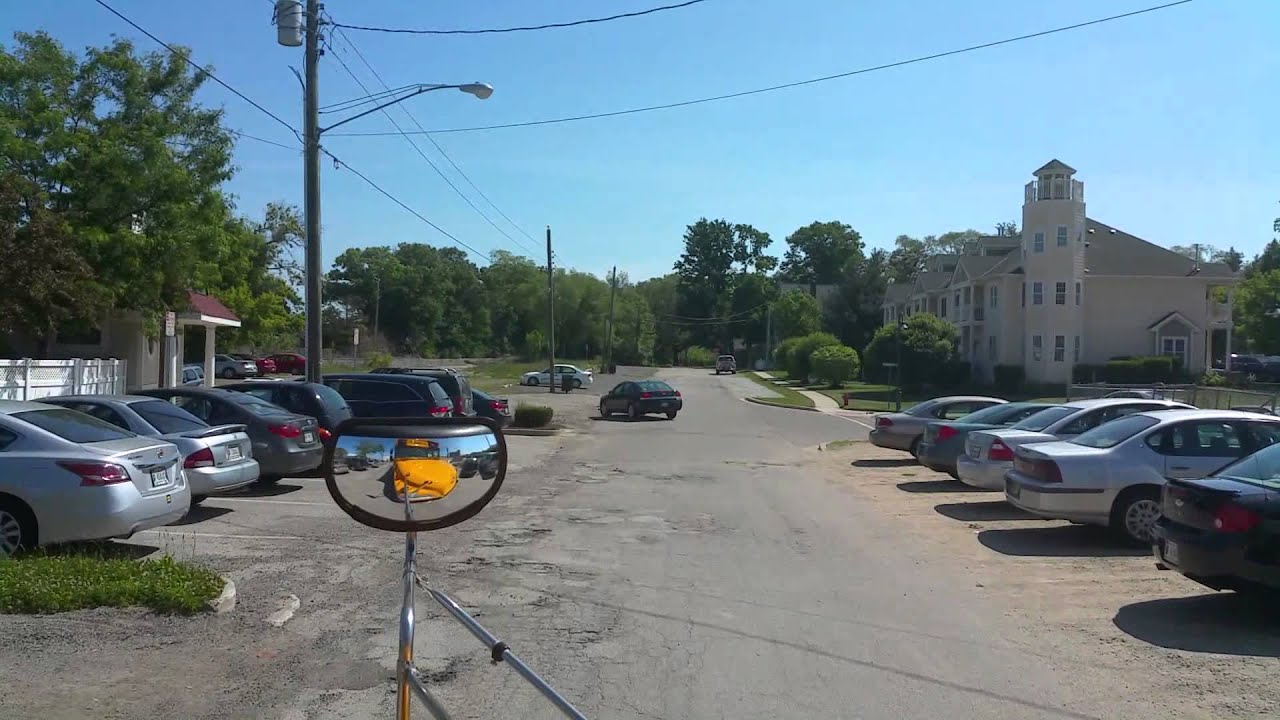 Bus #8: Driving in New Buffalo - YouTube