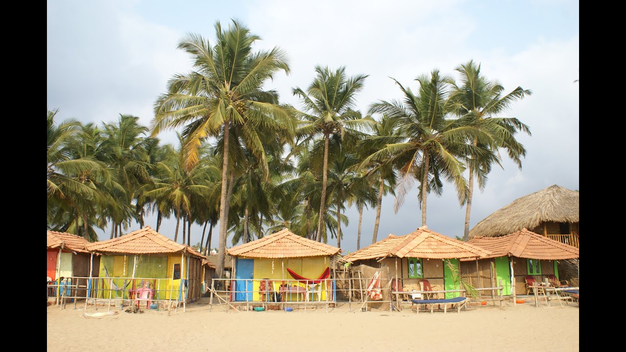 Agonda Beach in Goa,India - YouTube