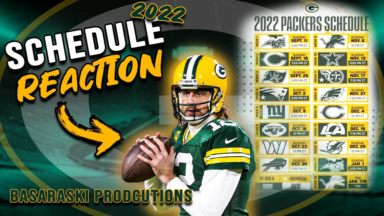 Green Bay Packers 2022 Schedule: Get Your Downloadable, 60% OFF