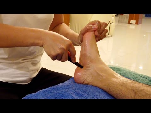 Thai FOOT MASSAGE With Acupressure Stick