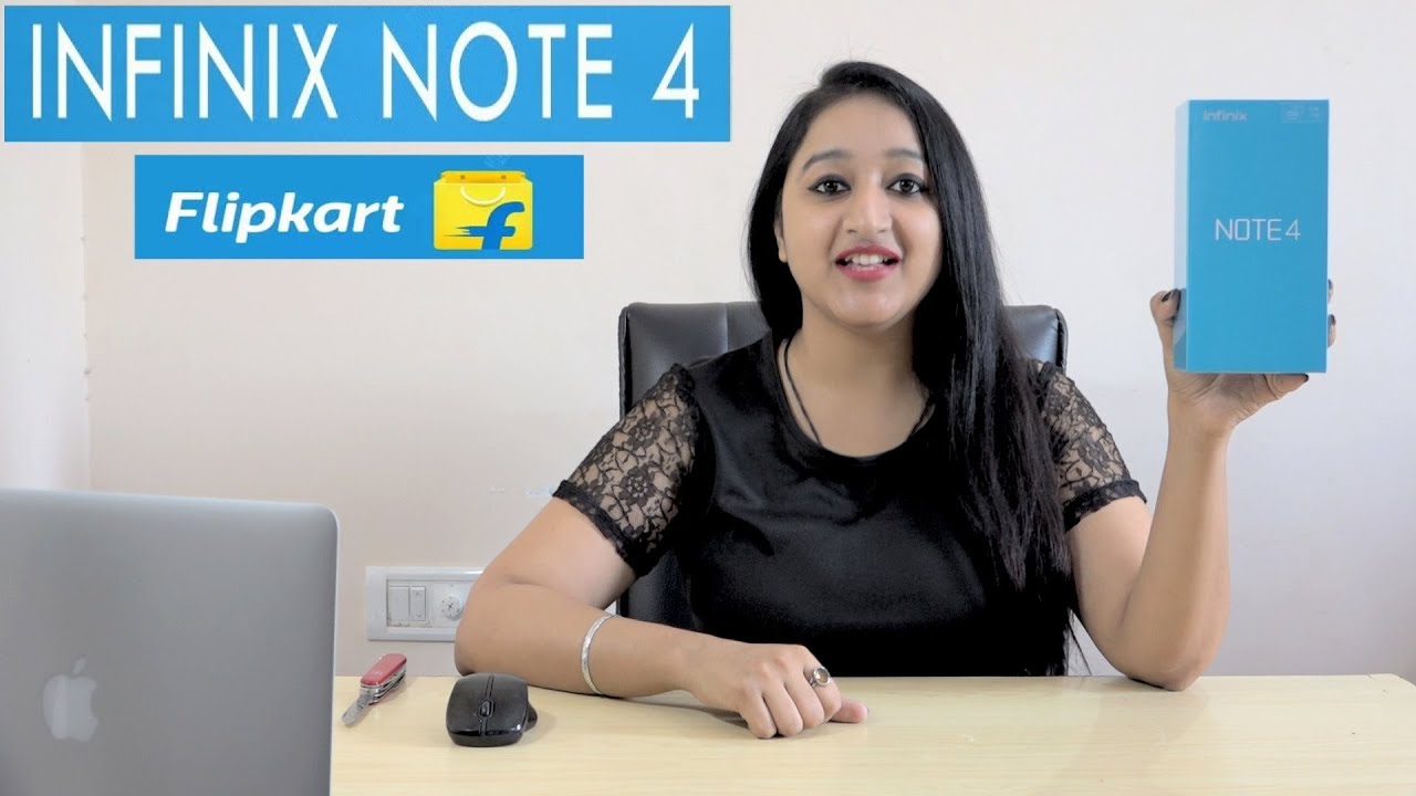 Infinix Note 4 Unboxing & First Look- In Hindi - YouTube