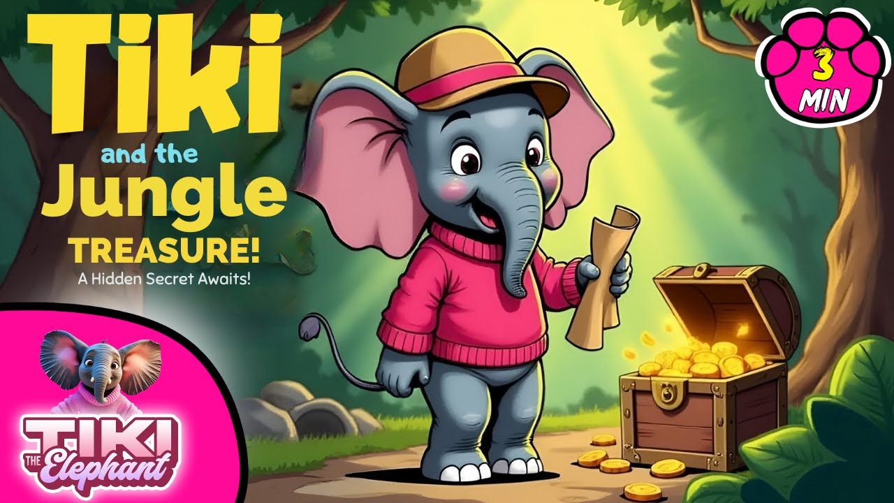 🏆🐘 Tiki and the Jungle Treasure! | An Exciting Adventure to Find Hidden ...