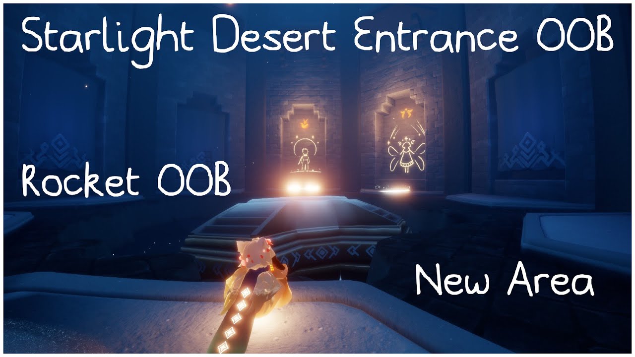 Sky: COTL | Exploring the New Starlight Desert Area (Rocket OOB) - YouTube