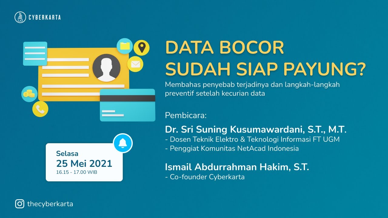 Data Bocor, Sudah Siap Payung? - YouTube