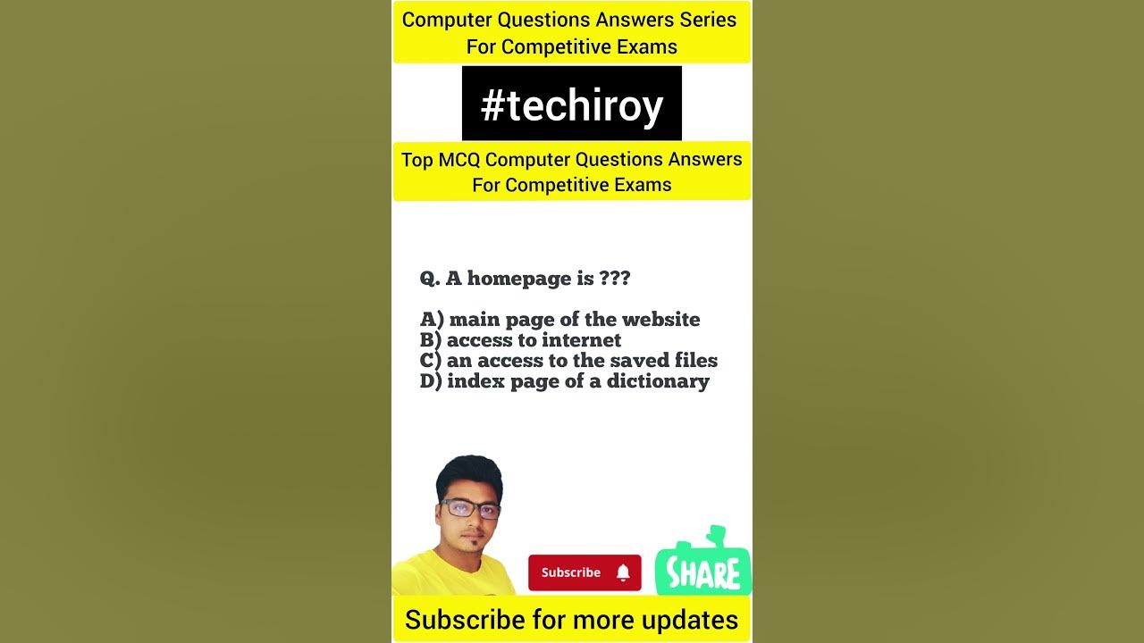 Computer Questions Answers | Computer Hardware Networking Interview Questions | Computer MCQ & G ...