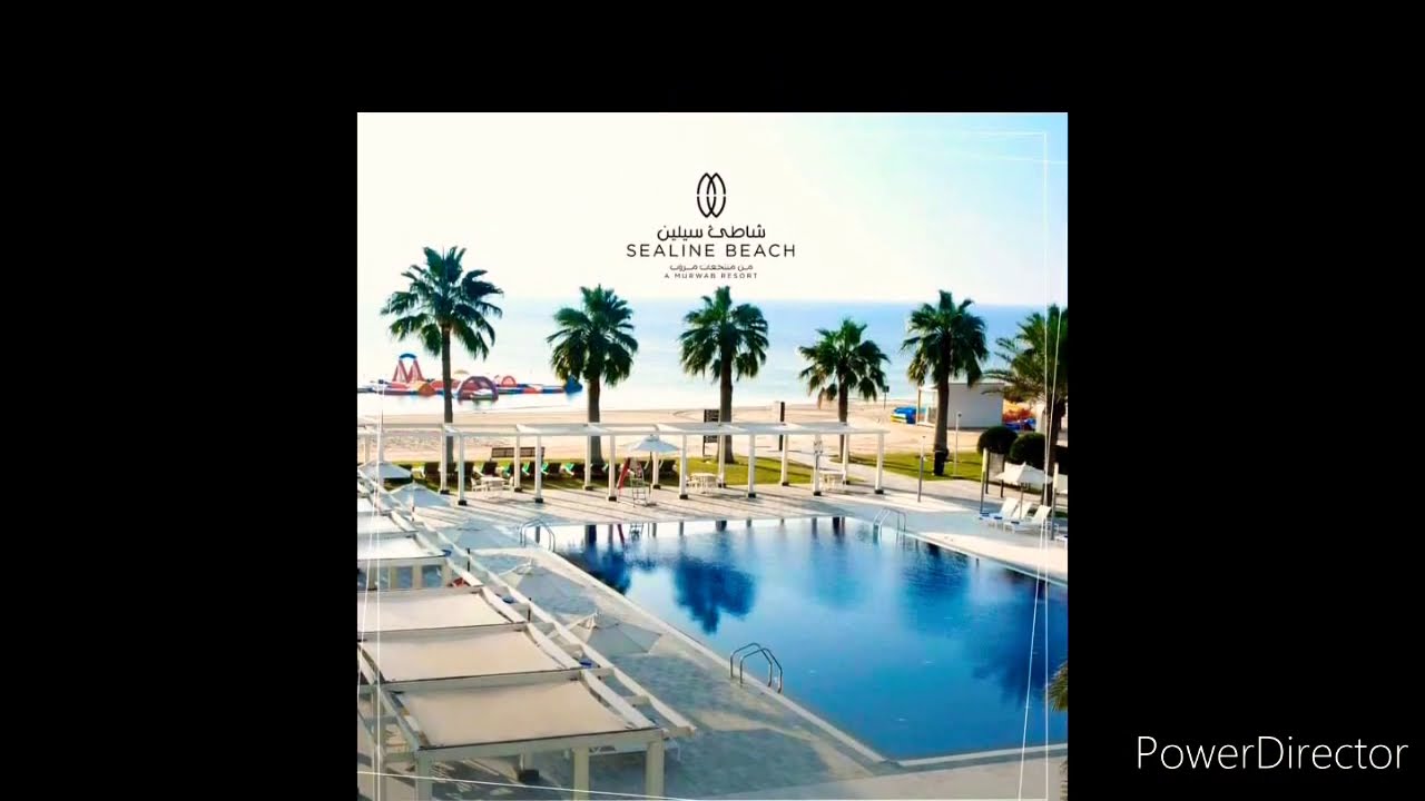 SEALINE BEACH @A MURWAB RESORT QATAR 🥰 - YouTube