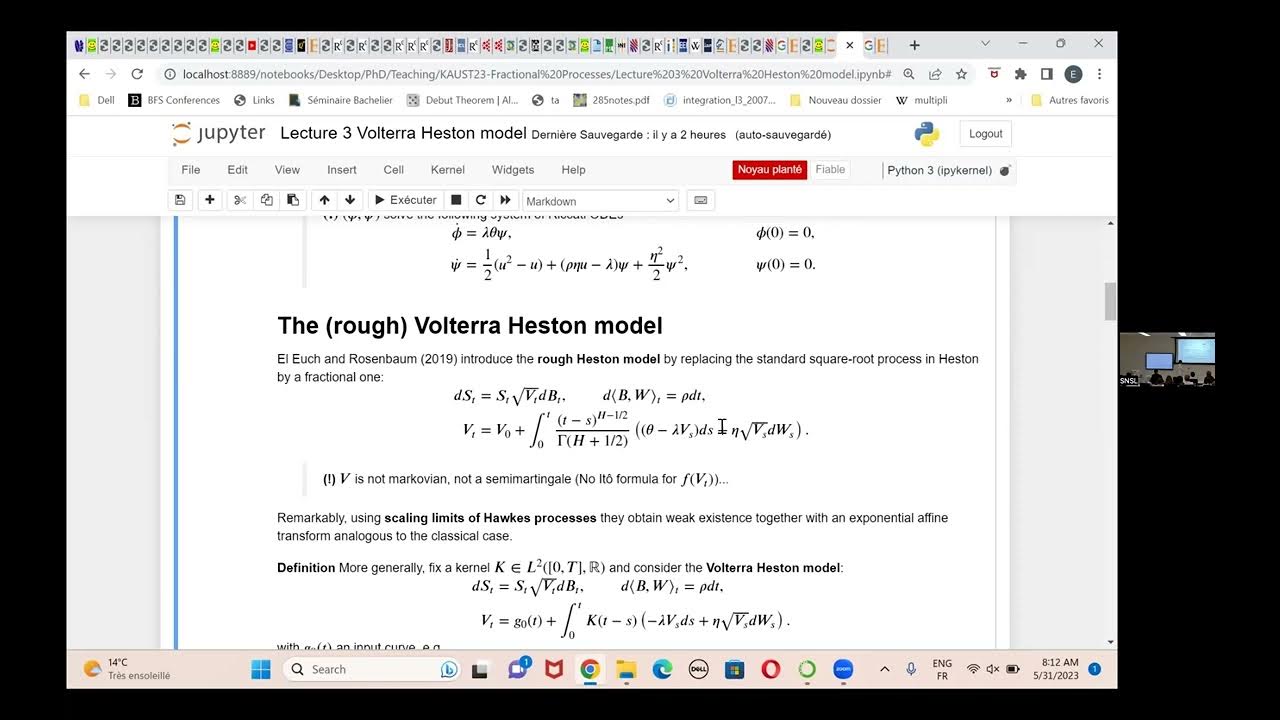 Eduardo Abi Jaber and Christian Bayer - "Non-Markovian models in ...