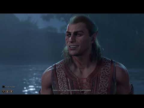 Baldur's Gate 3 - Halsin Romance - Bear Scene - YouTube