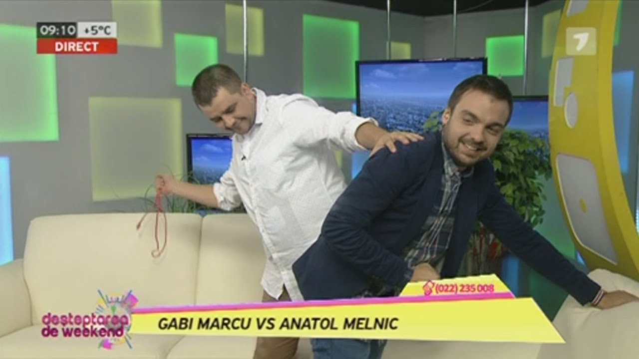 Tu faci ca animalul sau Gabi Marcu ia bataie la fund - YouTube