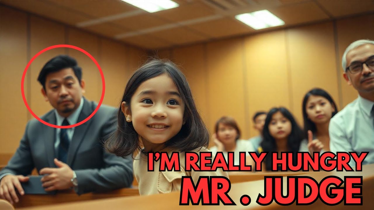 The Courtroom Goes Silent! -- Girl Interrupts Strict Judge ‘I’m Hungry ...