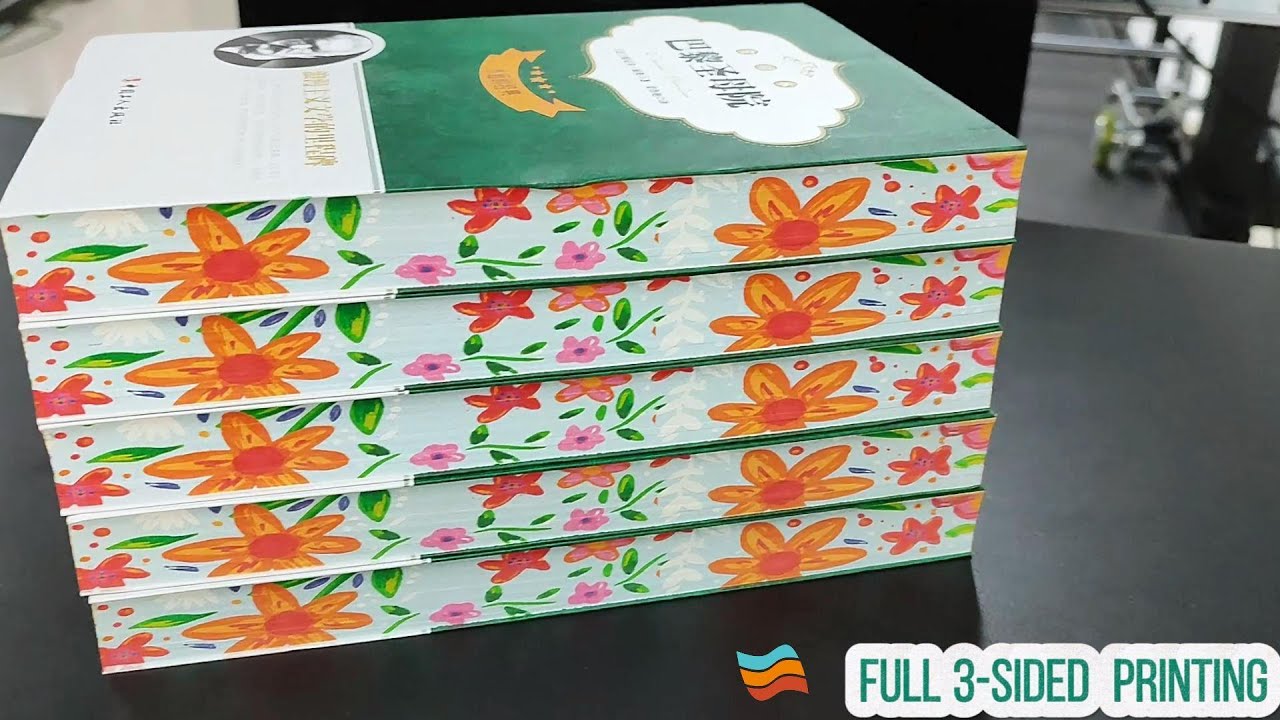 Book Edge Printer, Book Edge Digital Printer - YouTube