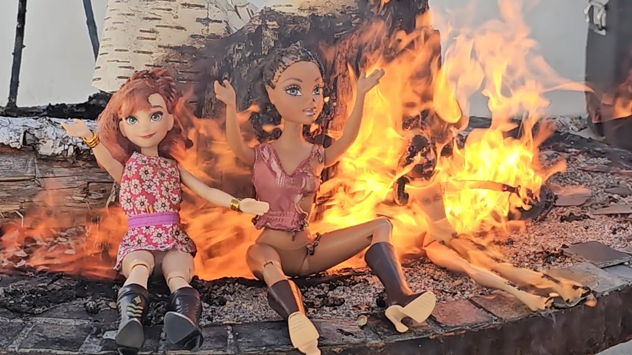 We Put Unloved Barbie Dolls in a Fire Pit… Here's What Happened 🔥👀 ...