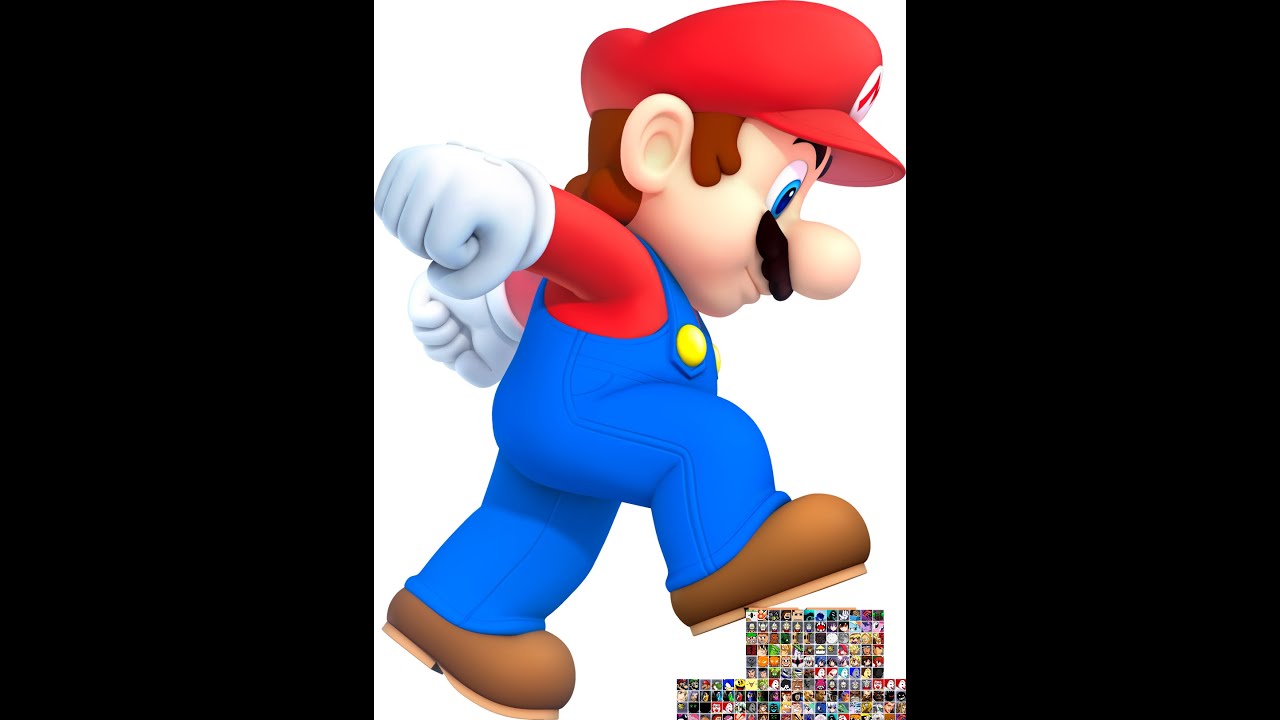 MUGEN FUEMARIO MEGA MARIO KILLS MUGEN IMT BLUE & GREEN 1.0 ROSTER - YouTube