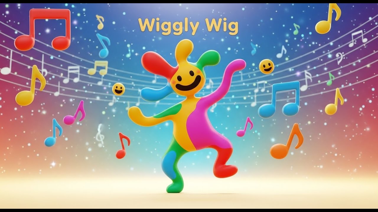 Wiggly Wig Goes Giggle Gig | Best Nursery Rhymes and Kids Songs - YouTube
